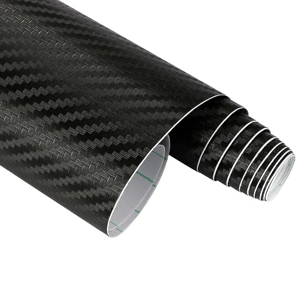 30*127cm Car Decals 3D Carbon Fiber Vinyl Wrap – JDM Performance