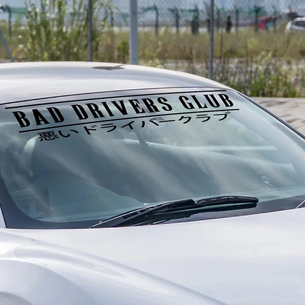 Bad Drivers Club Sticker Decal – JDM Performance