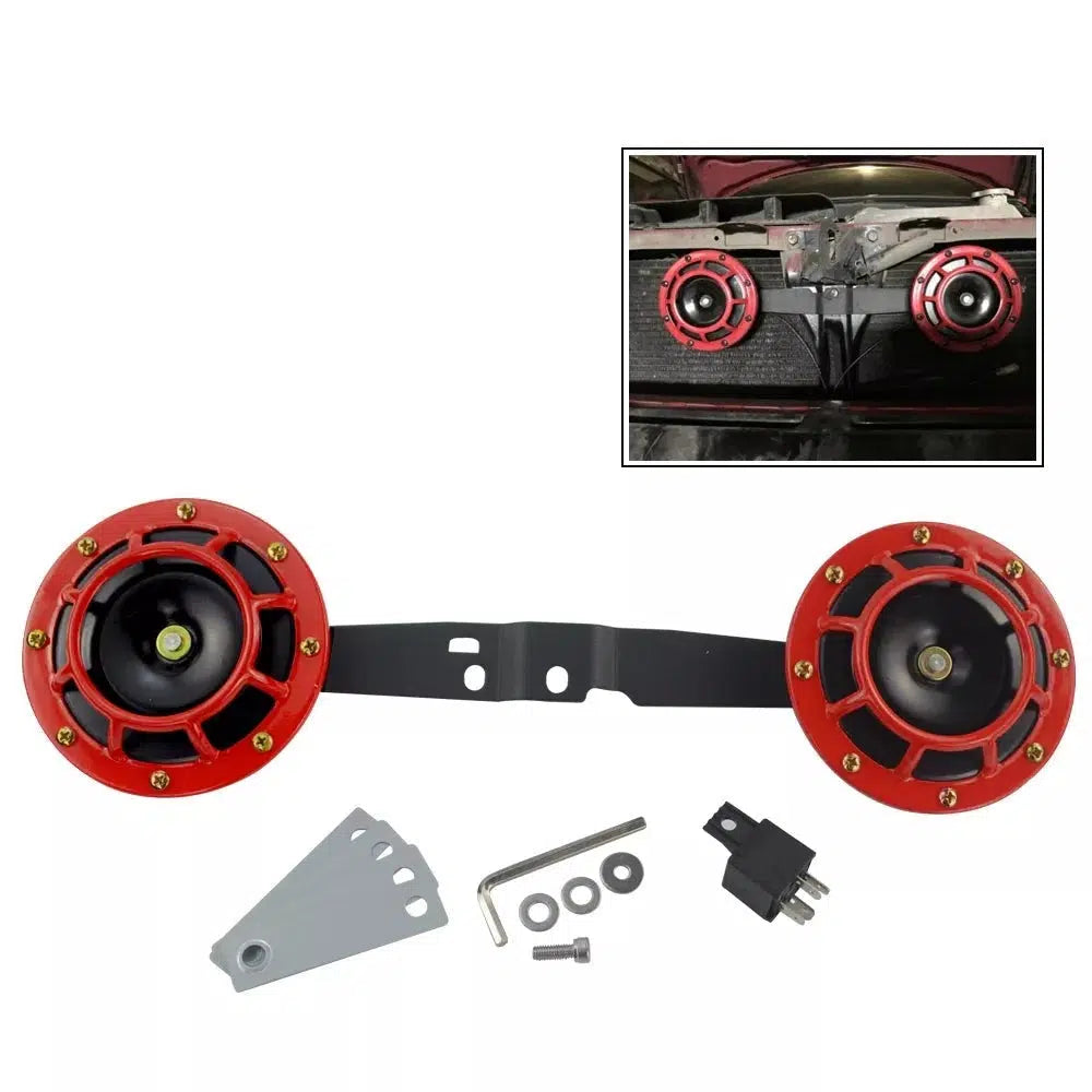 Dual Loud Horn Bracket 115DB For 08-14 Impreza WRX STi – JDM Performance