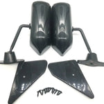 F1 Universal Wing Mirror Carbon Fibre Style Jdm