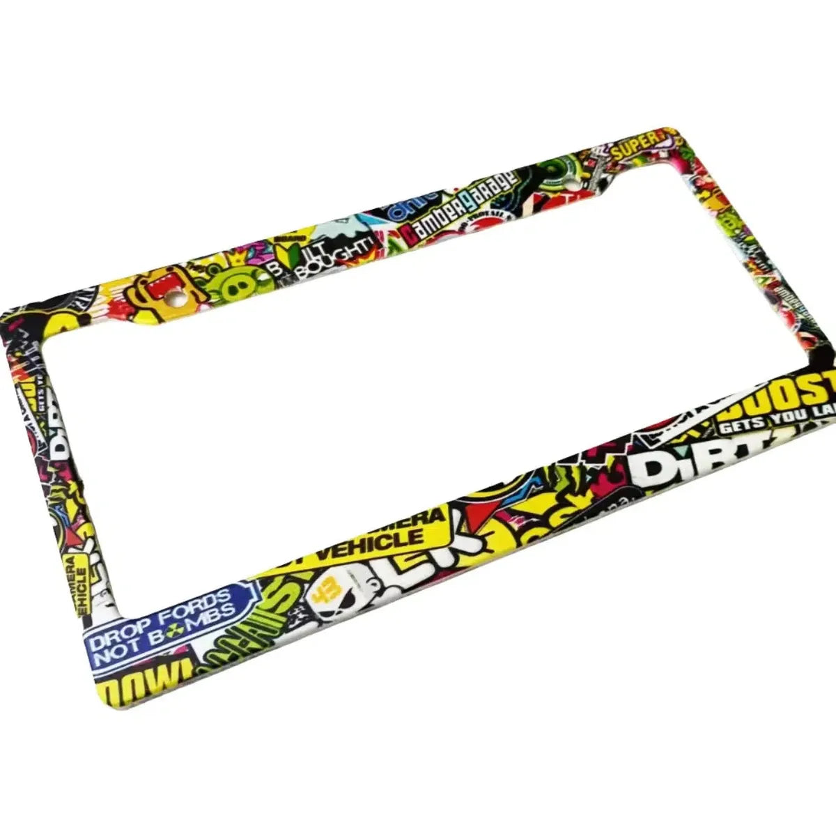 JDM Sticker bomb Car License Plate Frame Holder – JDM Performance
