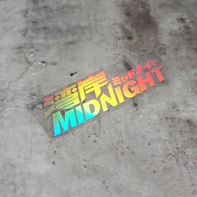Japanese Midnight Racing Sticker – JDM Performance