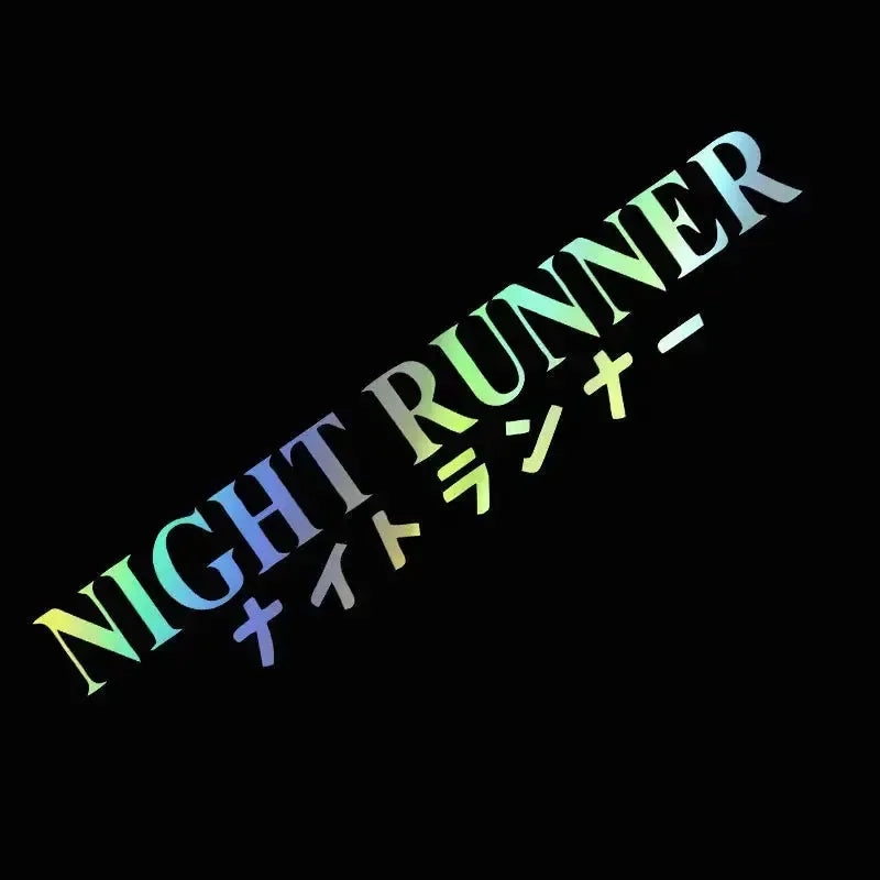 Jdm Car Stickers Night Runner – JDM Performance