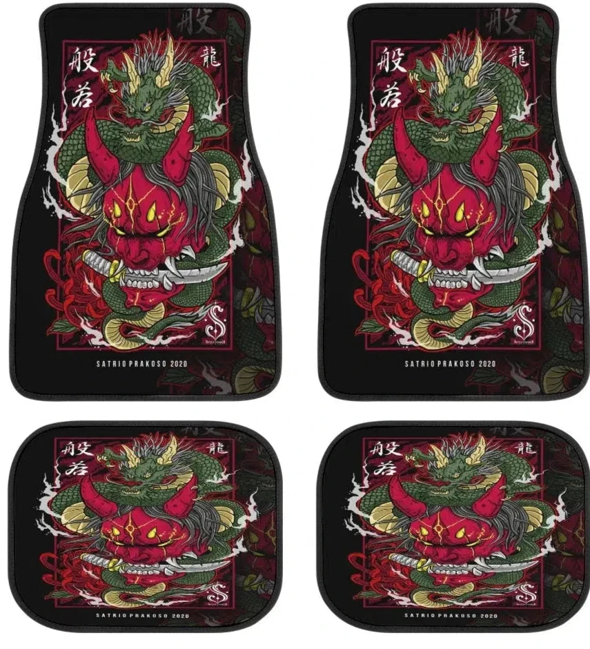 Shinigami Dragon Japanese Car Floor Mats – JDM Performance