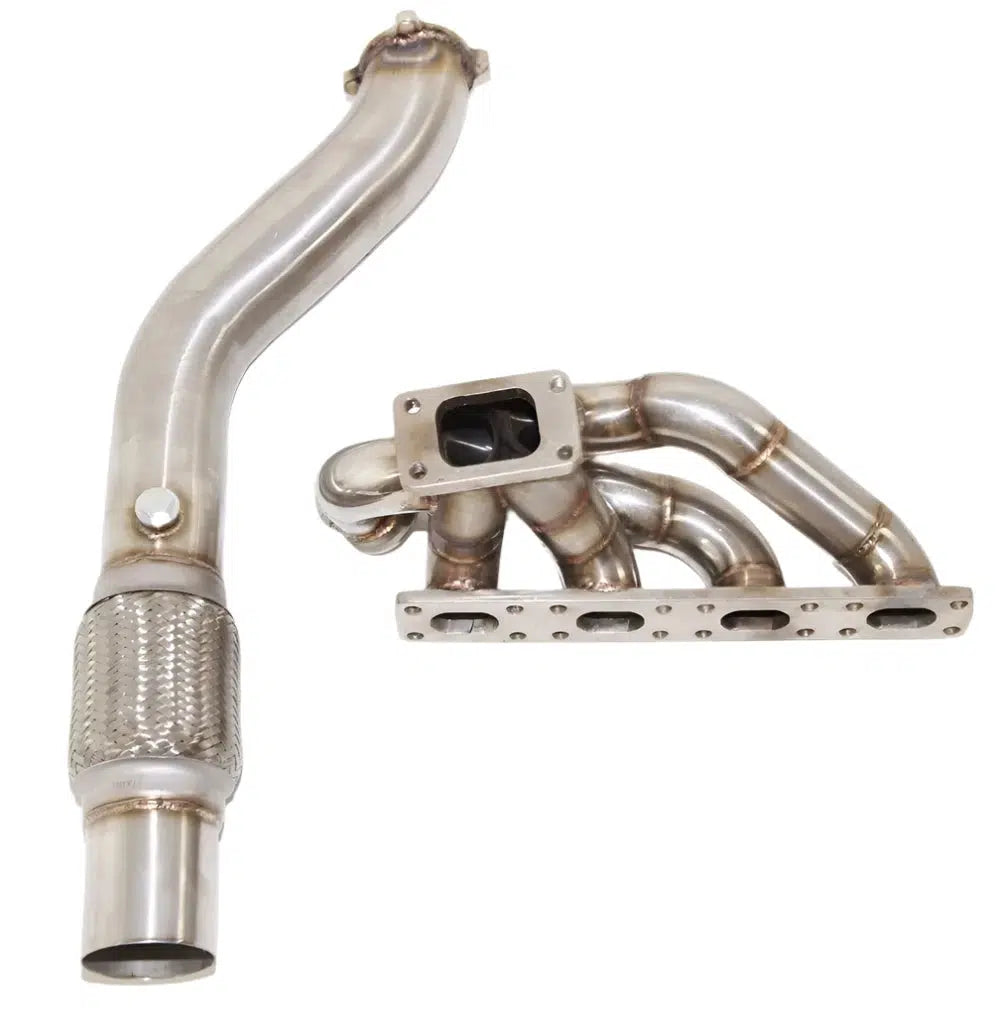 Turbo Manifold Header & Downpipe For 1992-1998 BMW E36 M40 M42 M43 M44 ...