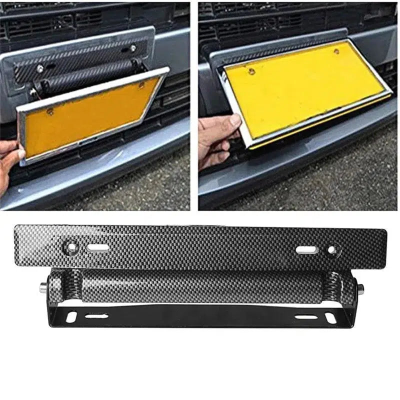 Universal Adjustable Mount Car License Plate Holder – JDM Performance